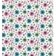 Funny Colorful Seamless Pattern with Flowers, Vectors | GraphicRiver