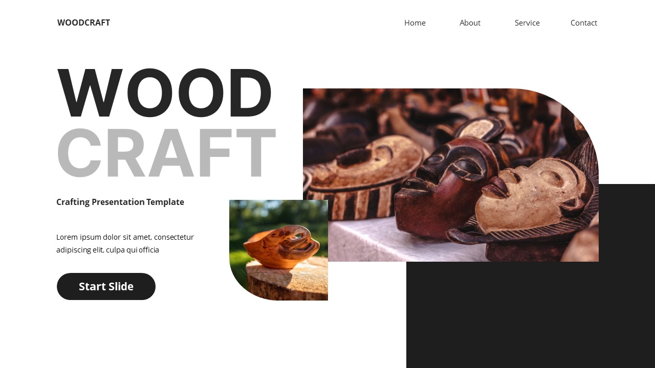 Woodcraft - Crafting Powerpoint Templates, Presentation Templates ...