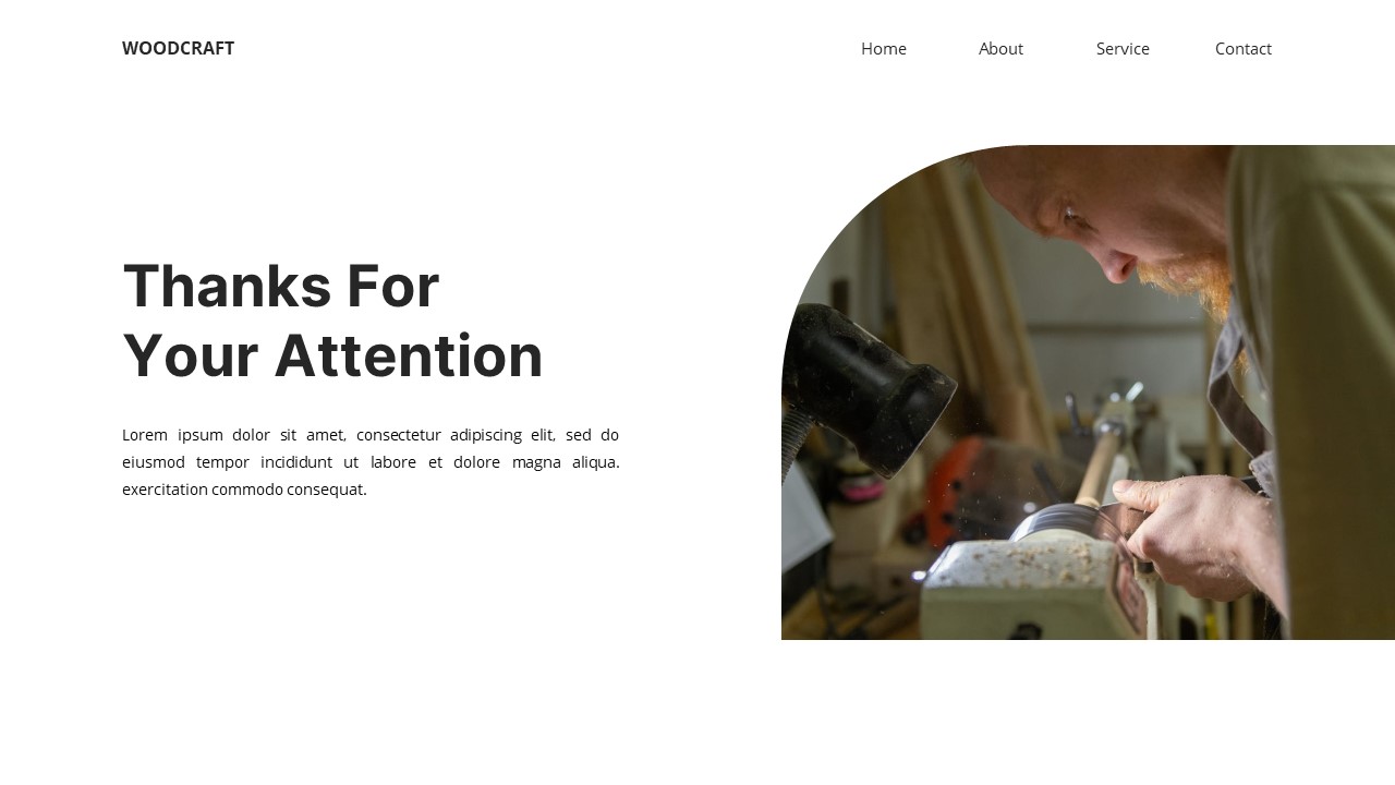 Woodcraft - Crafting Powerpoint Templates, Presentation Templates ...