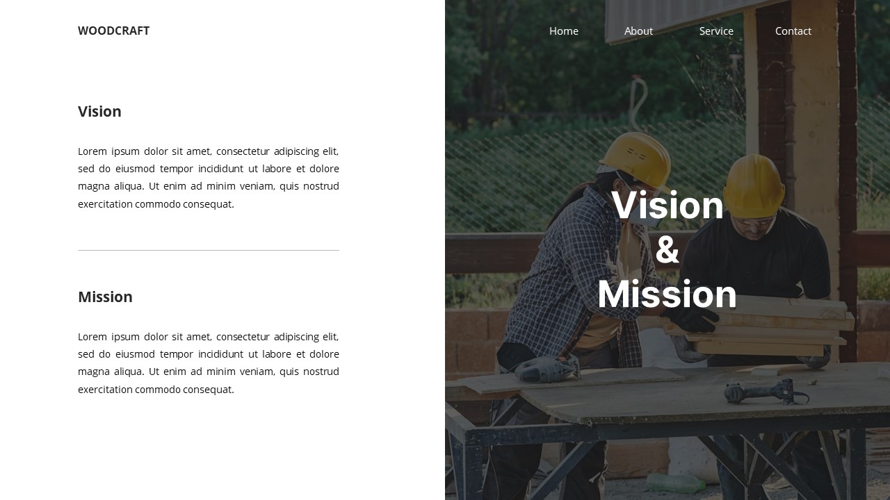 Woodcraft - Crafting Powerpoint Templates, Presentation Templates ...