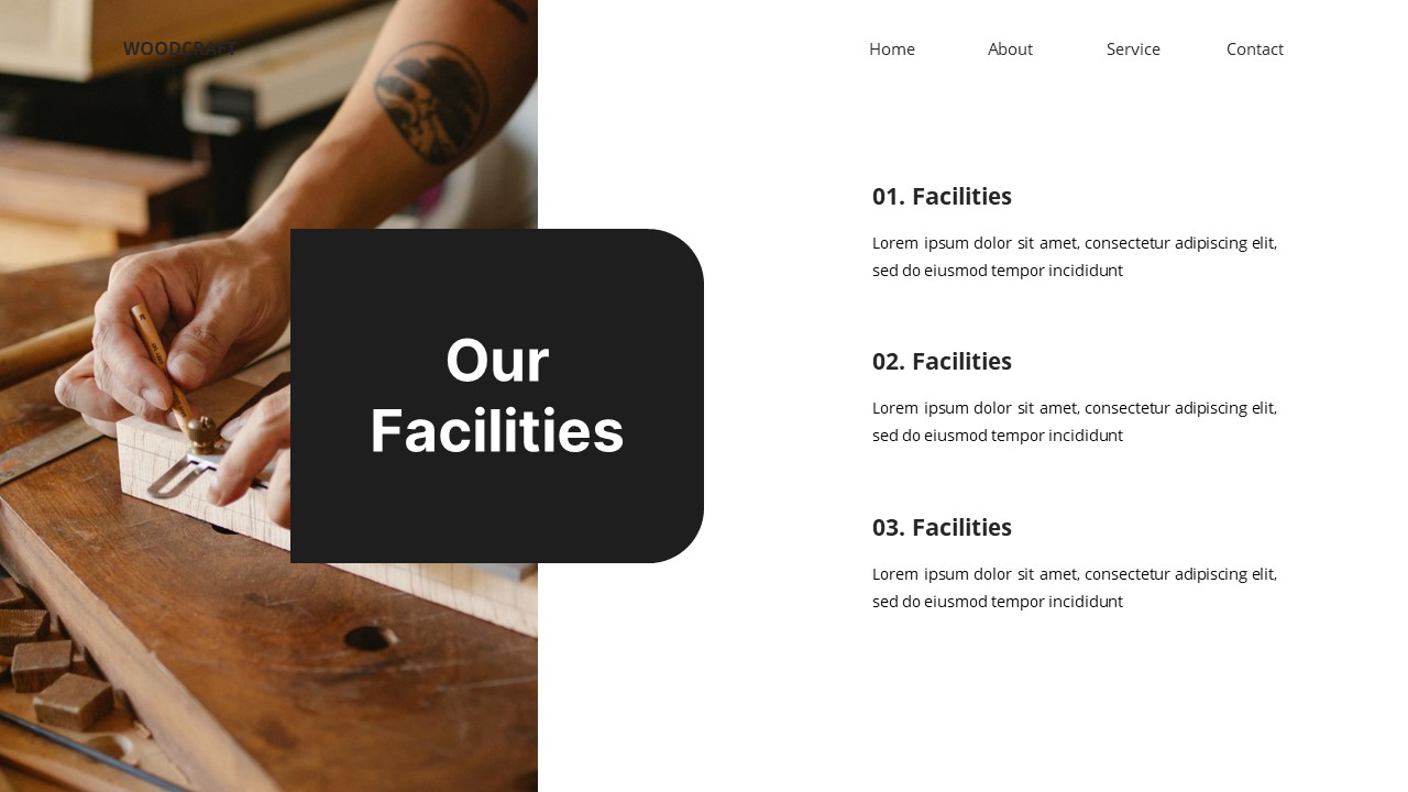 Woodcraft - Crafting Powerpoint Templates, Presentation Templates ...