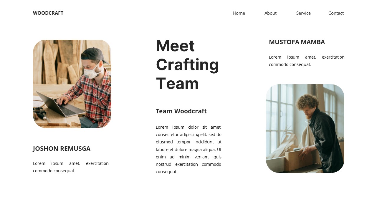 Woodcraft - Crafting Powerpoint Templates, Presentation Templates ...