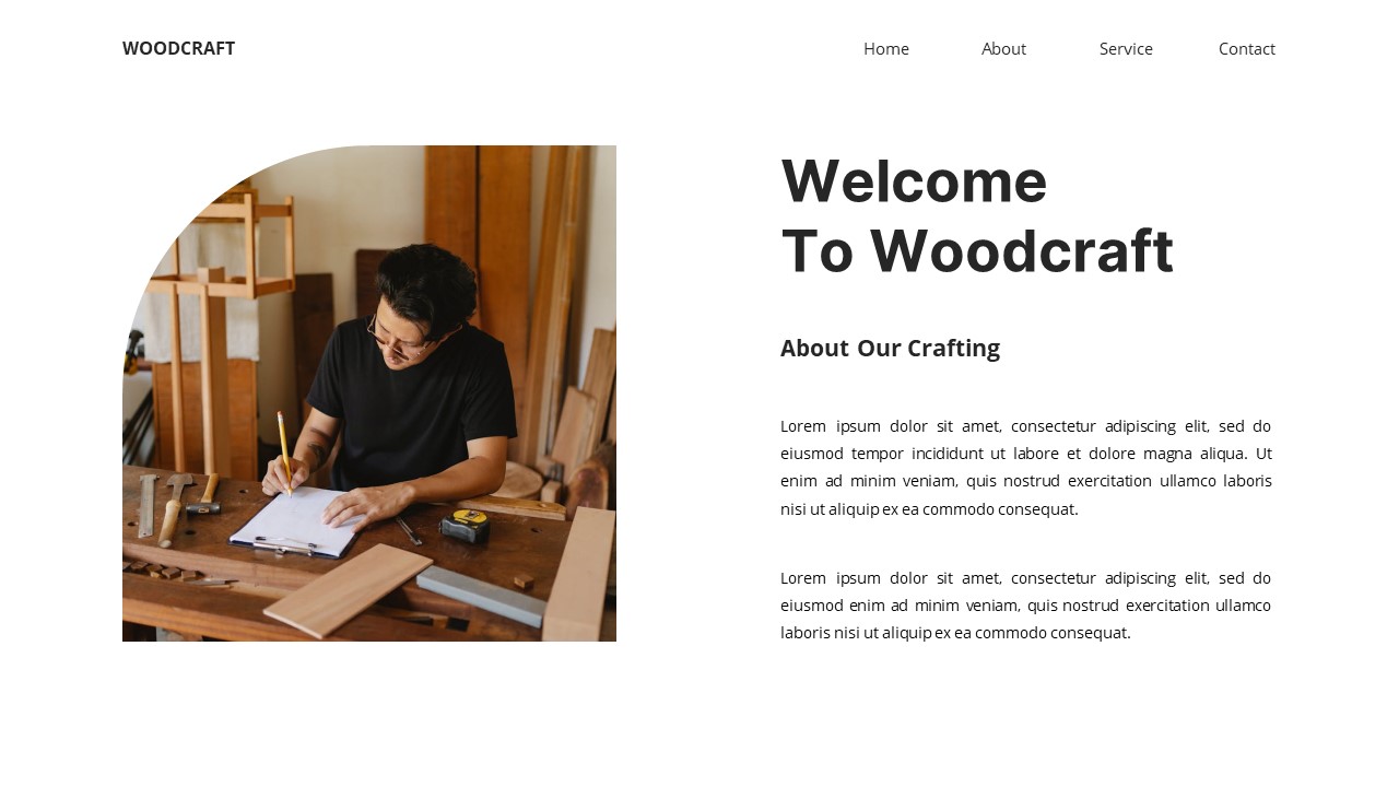 Woodcraft - Crafting Keynote Templates, Presentation Templates ...
