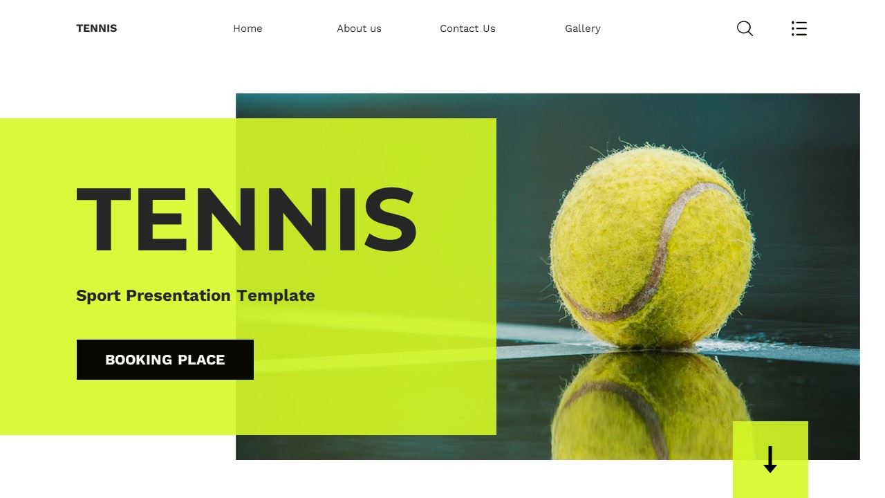 Tennis - Sport Powerpoint Template, Presentation Templates | GraphicRiver