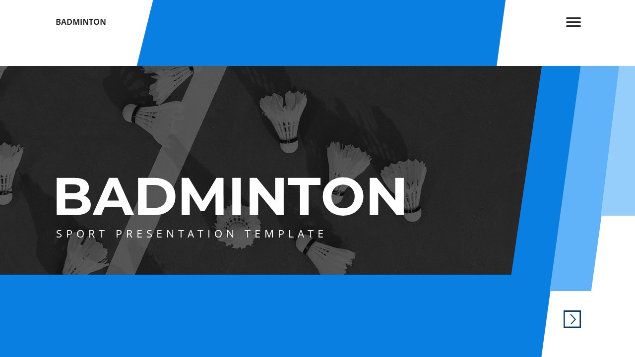 Badminton - Sport Powerpoint Templates, Presentation Templates ...