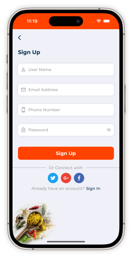 3 in 1 React Native Food Ordering App Template | Food Delivery App | FoodEx | React Native CLI ...