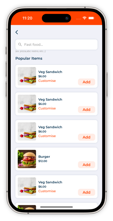 3 In 1 React Native Food Ordering App Template Food Delivery App Foodex React Native Cli