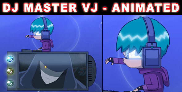 DJ MASTER VJ - ANIMATED, Motion Graphics | VideoHive