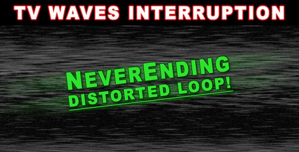 TV Waves Interruption, Motion Graphics | VideoHive