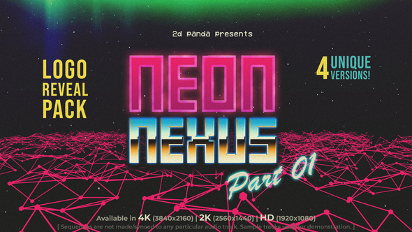 Neon Nexus 01 Logo Pack, After Effects Project Files | VideoHive