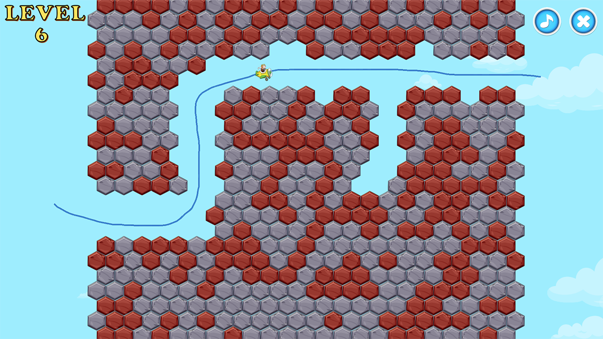 Airways Maze Game (Construct 3 | C3P | HTML5) Draw the Airway by CGFX-Studio