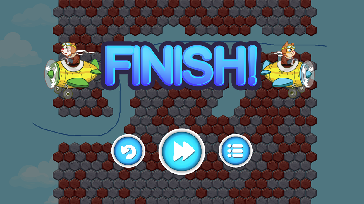 Airways Maze Game (Construct 3 | C3P | HTML5) Draw the Airway by CGFX-Studio