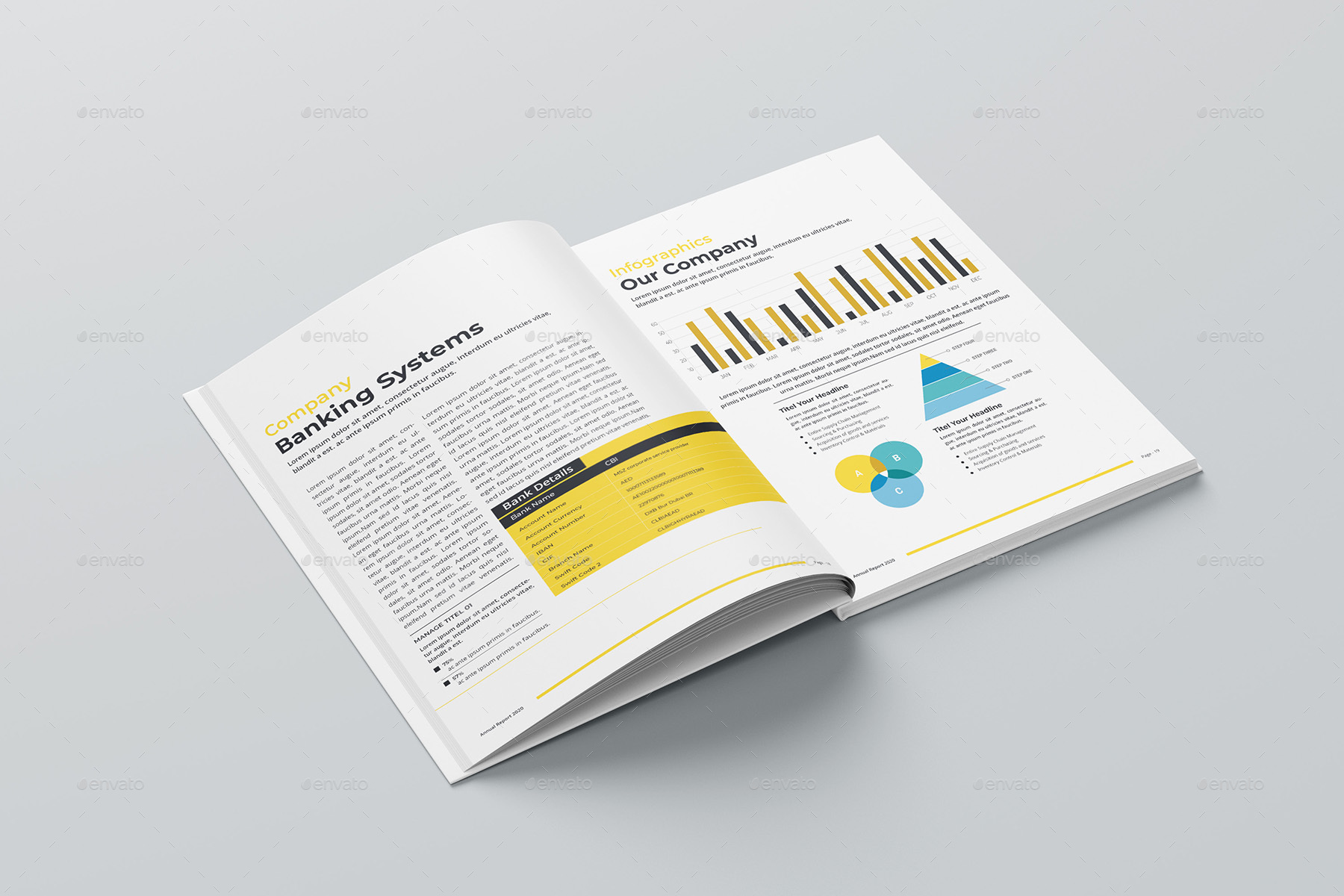 Annual Report, Print Templates | GraphicRiver