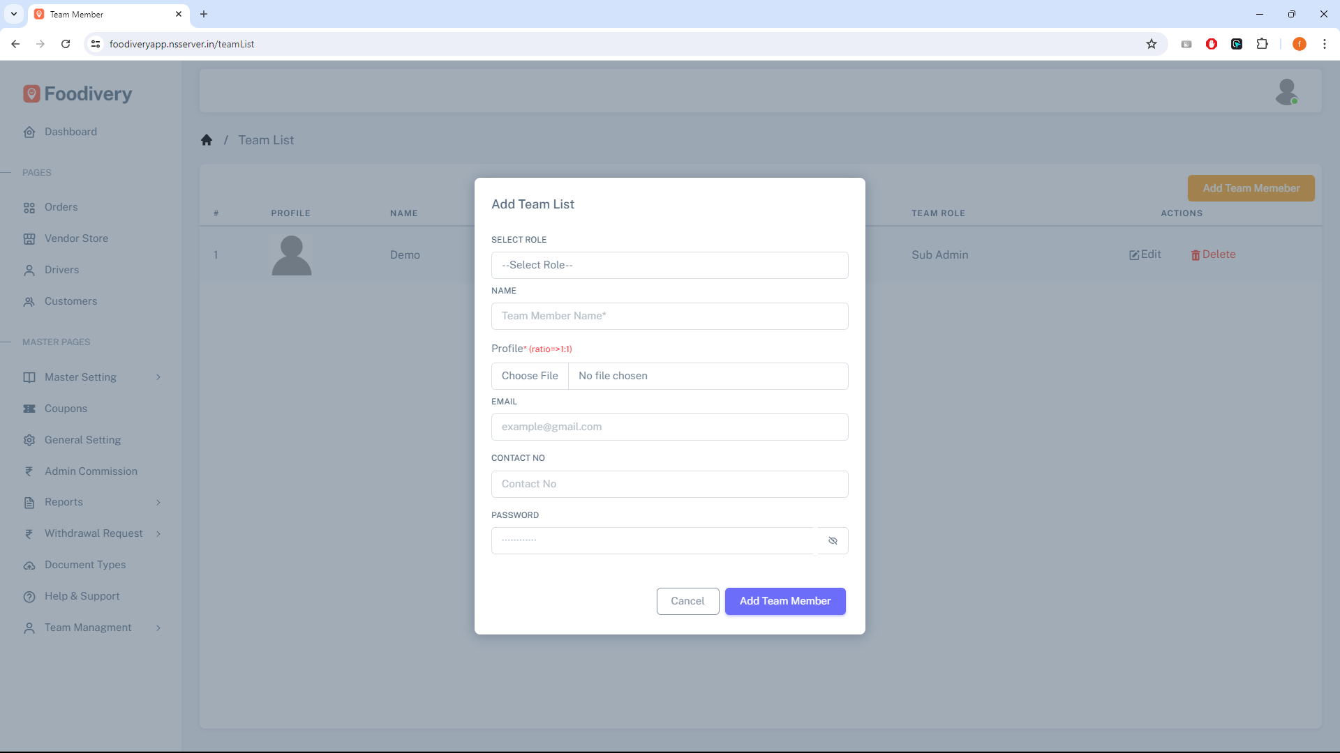 Native Foodivery App - CMS | Online Food Ordering | Delivery | Mobile ...