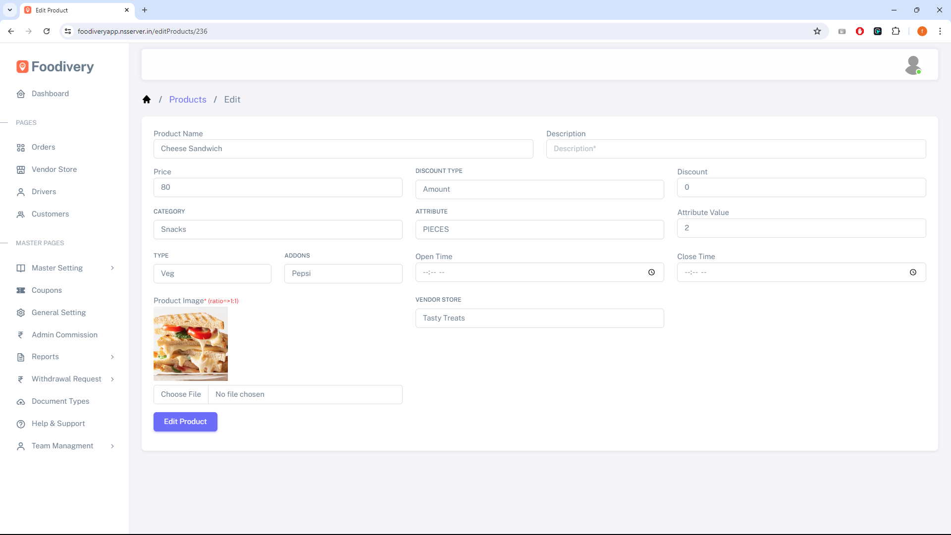 Native Foodivery App - CMS | Online Food Ordering | Delivery | Mobile Apps | Admin Panel | API ...