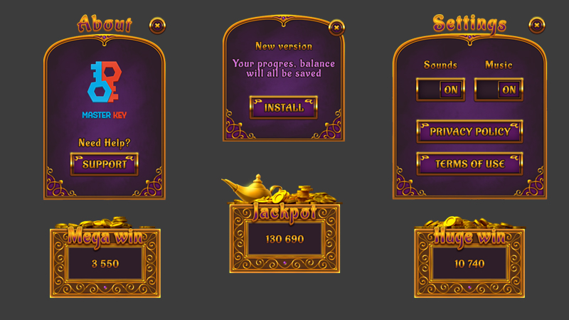 HTML Desert Treasures Arabic Slot Game by Master_Key | CodeCanyon