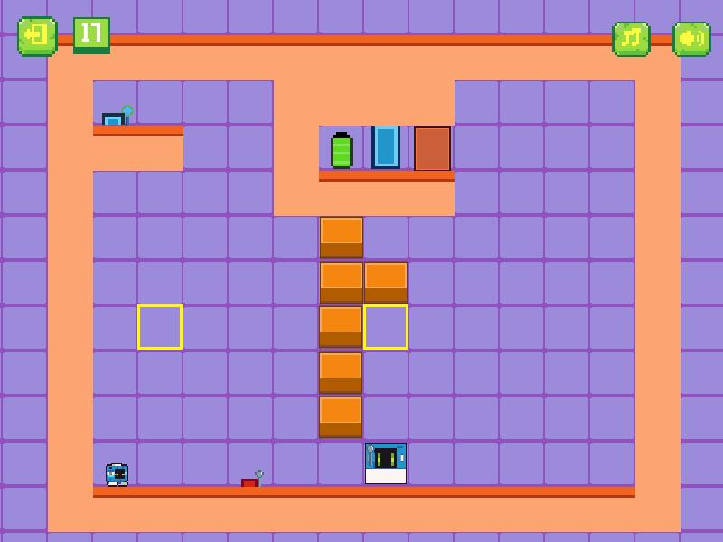 Robo Twins | Logic Puzzle Platformer | Html5 Game | Unity by shironobe06