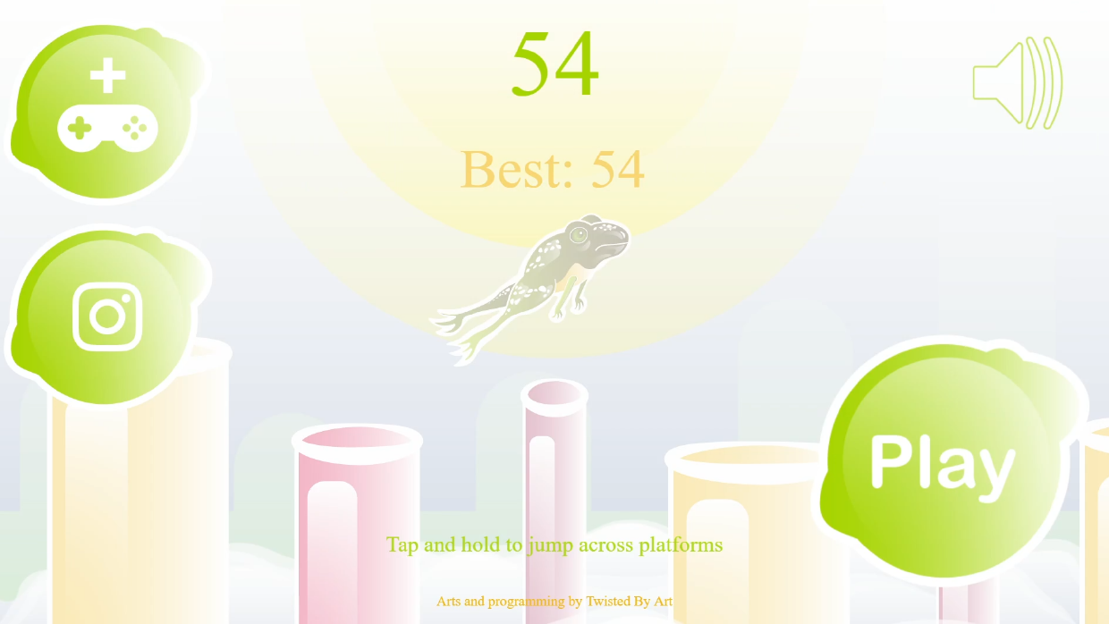 Frog Jumping | HTML5 Construct Game by TwistedByArt | CodeCanyon