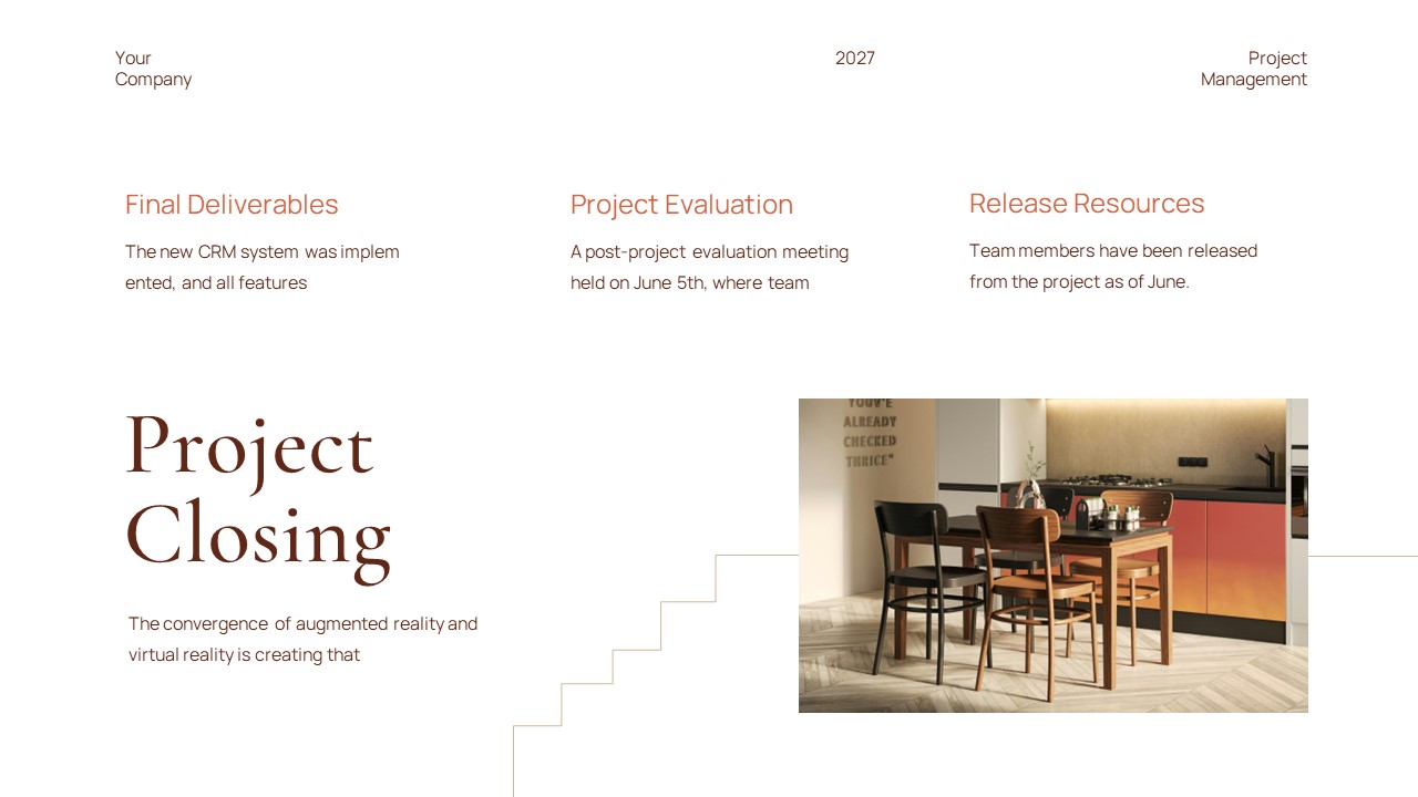 White Brown Modern Minimalist Architecture Project Management ...