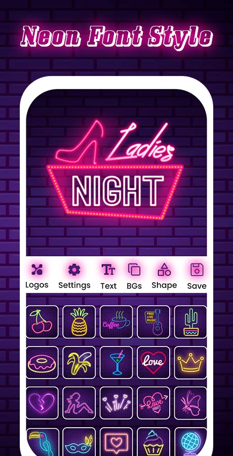 Neon Logo Maker - Logo Creator - Graphic Design - Logo Templates ...