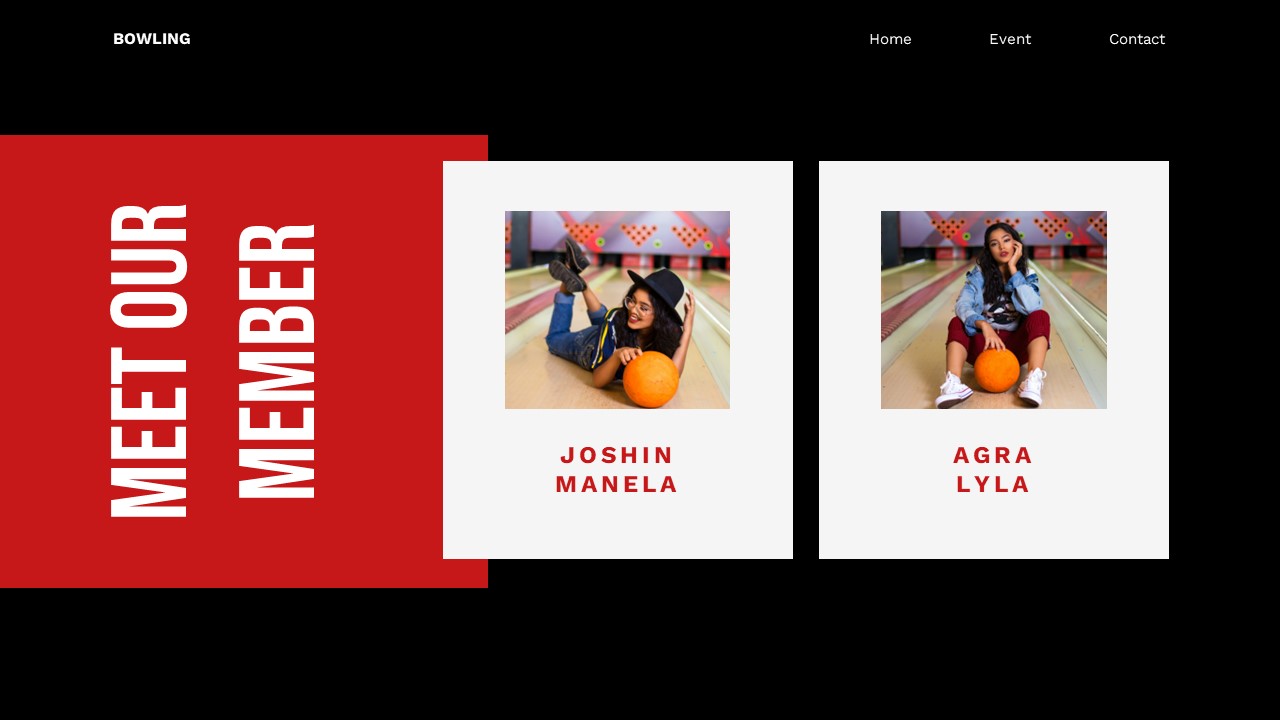 Bowling - Bowling Google Slide Templates, Presentation Templates ...