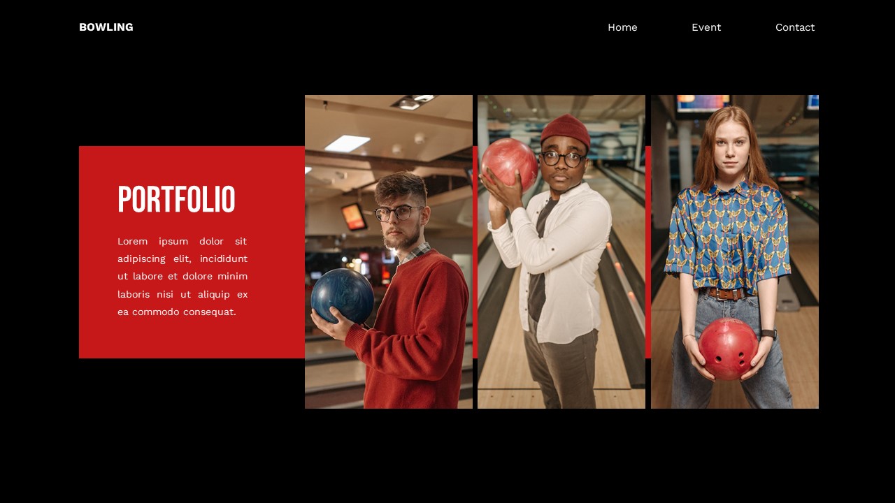 Bowling - Bowling Google Slide Templates, Presentation Templates ...