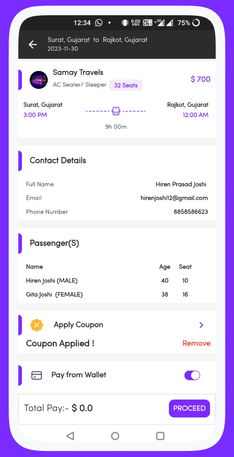 ProZigzagBus : Online Multi Vendor Bus Ticket Booking App & Reservation System Flutter Solution ...