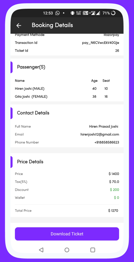 ProZigzagBus : Online Multi Vendor Bus Ticket Booking App & Reservation System Flutter Solution ...