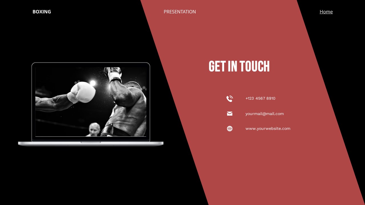 Boxing - Sport Powerpoint Templates, Presentation Templates | GraphicRiver