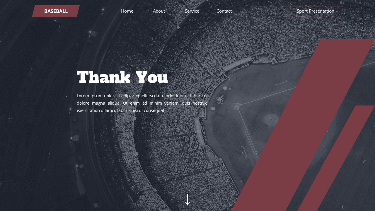 Baseball - Sport Powerpoint Templates, Presentation Templates ...