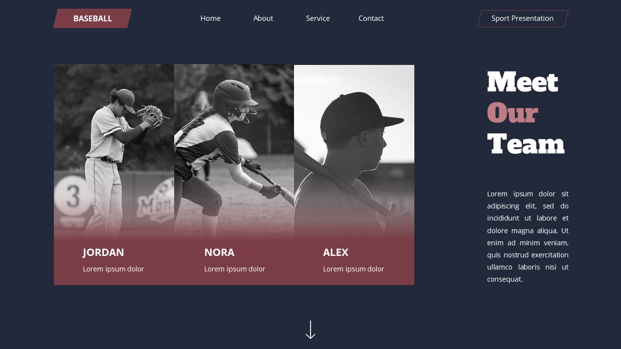 Baseball - Sport Powerpoint Templates, Presentation Templates ...