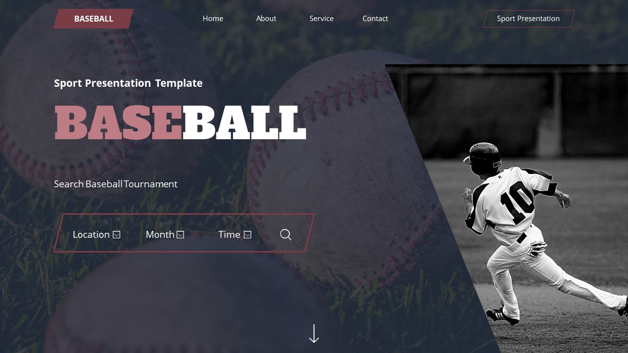 Baseball - Sport Google Slide Templates, Presentation Templates ...