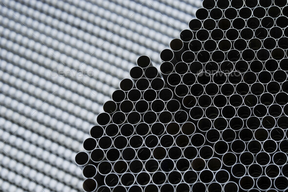 A captivating geometric interplay of light and shadow through circular ...