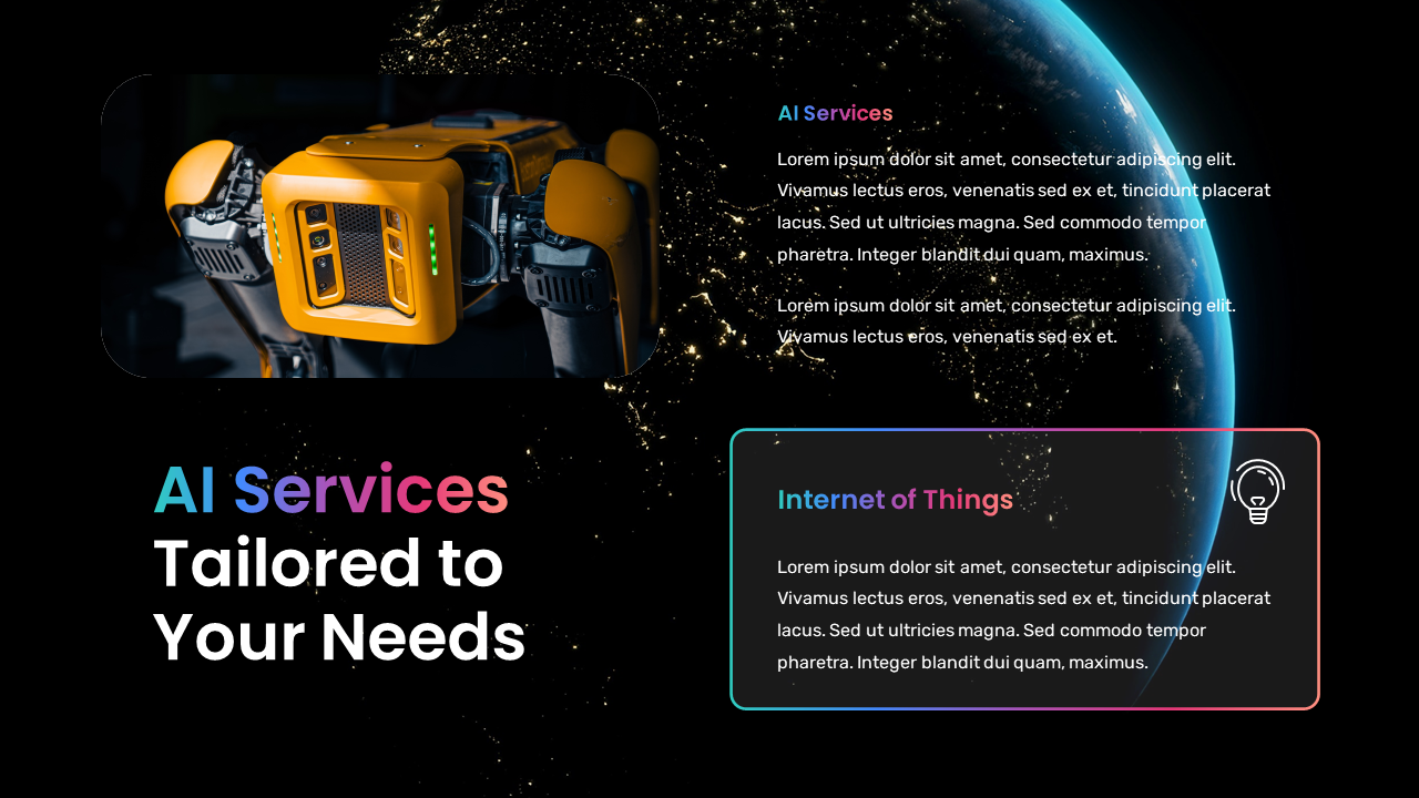 Creative Artificial Intelligence Presentation Template, Presentation ...