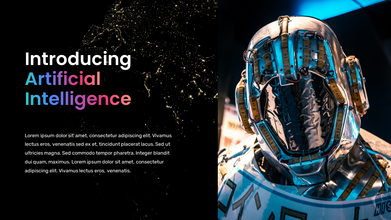 Creative Artificial Intelligence Presentation Template, Presentation ...