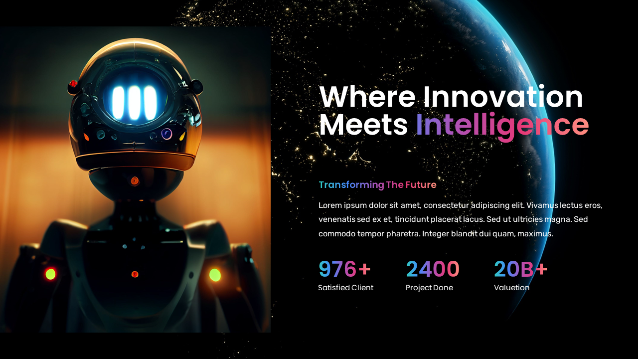 Creative Artificial Intelligence Presentation Template, Presentation ...