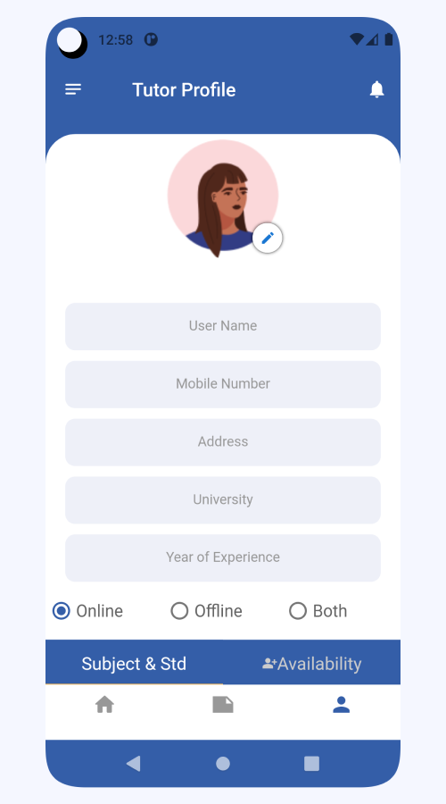Tutor Finder - (Flutter + Admin Panel + UI) by LpkTechnosoft | CodeCanyon