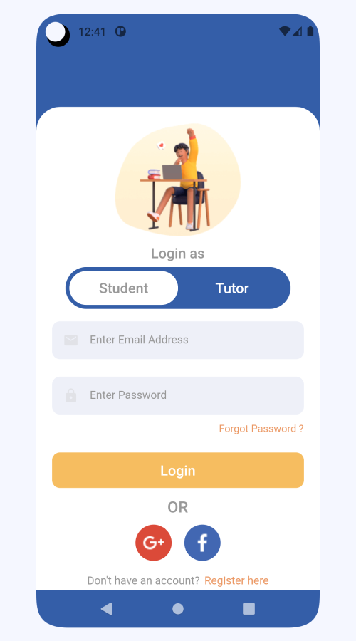 Tutor Finder - (Flutter + Admin Panel + UI) by LpkTechnosoft | CodeCanyon
