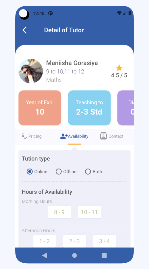 Tutor Finder - (Flutter + Admin Panel + UI) by LpkTechnosoft | CodeCanyon