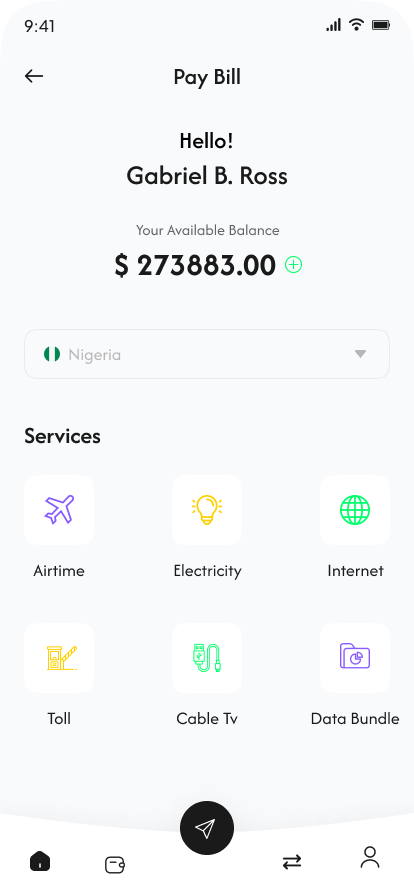 Ripple Pay - Digital Wallet Mobile App Figma Template by binary-vines