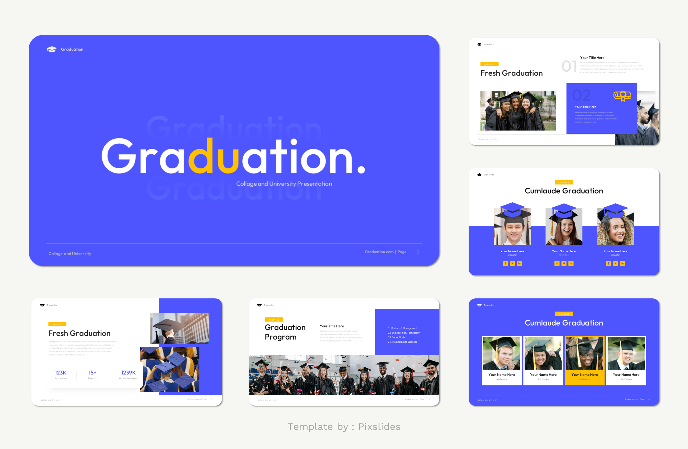 Graduation - Collage and University PowerPoint Presentation Template ...