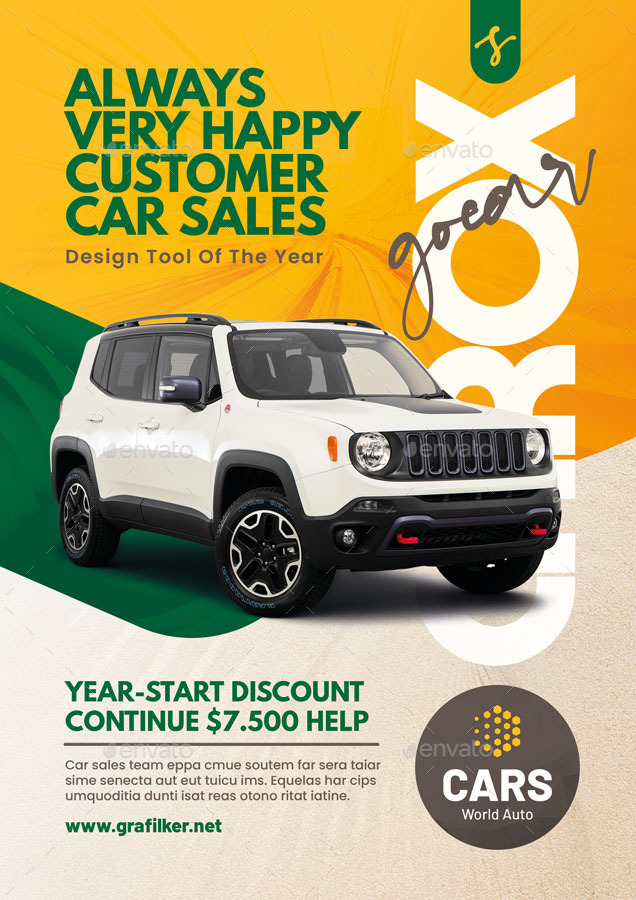 Car Sales Flyer Bundle Templates, Print Templates | GraphicRiver