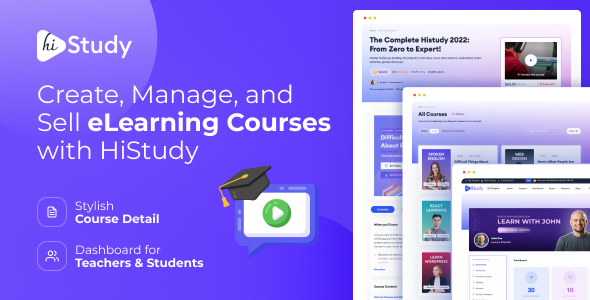 HiStudy - Online Courses & Education Vue NuxtJS Template by ThemeHook HiStudy - Online Courses & Education Vue NuxtJS Template by ThemeHook