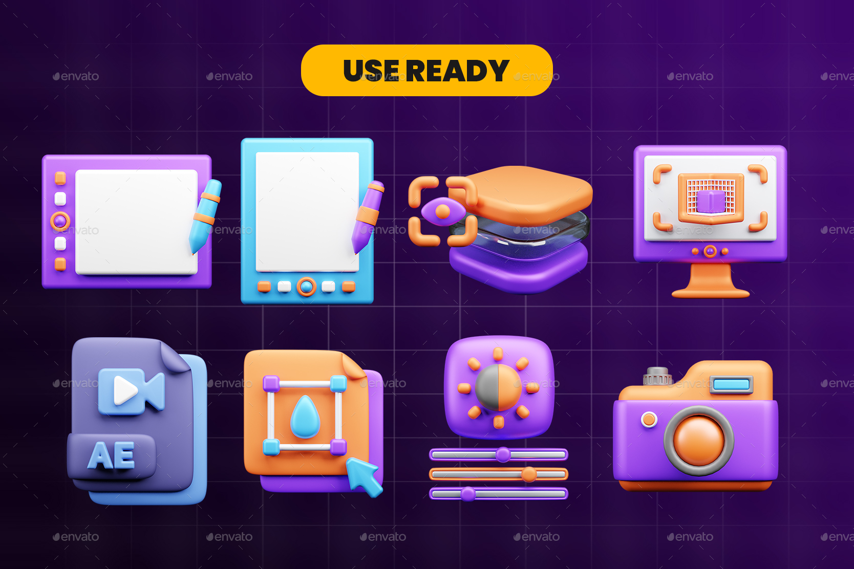 Design and Development 3d Illustration Icon Pack, Graphics | GraphicRiver