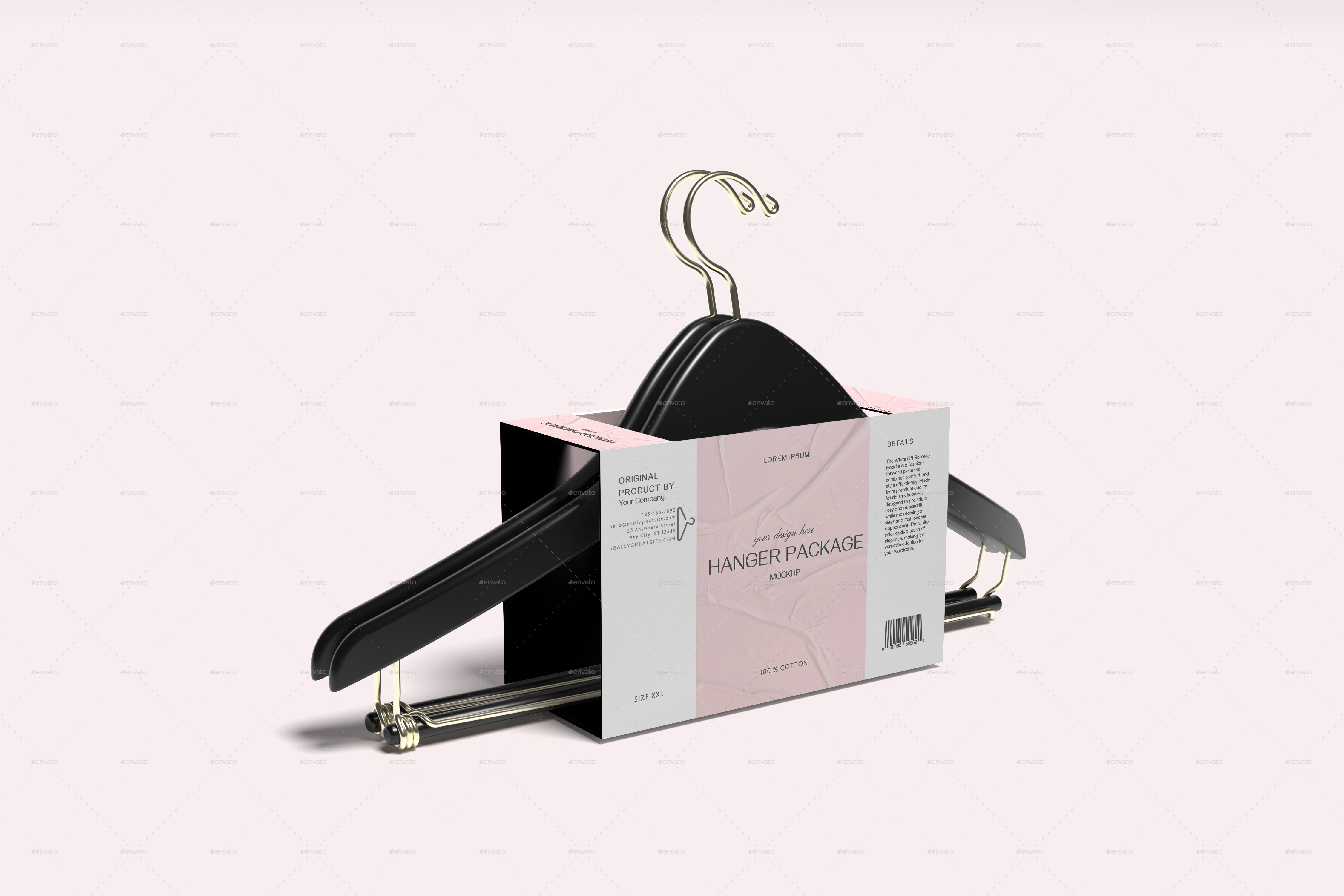 Hangers Package Mockup, Graphics | GraphicRiver