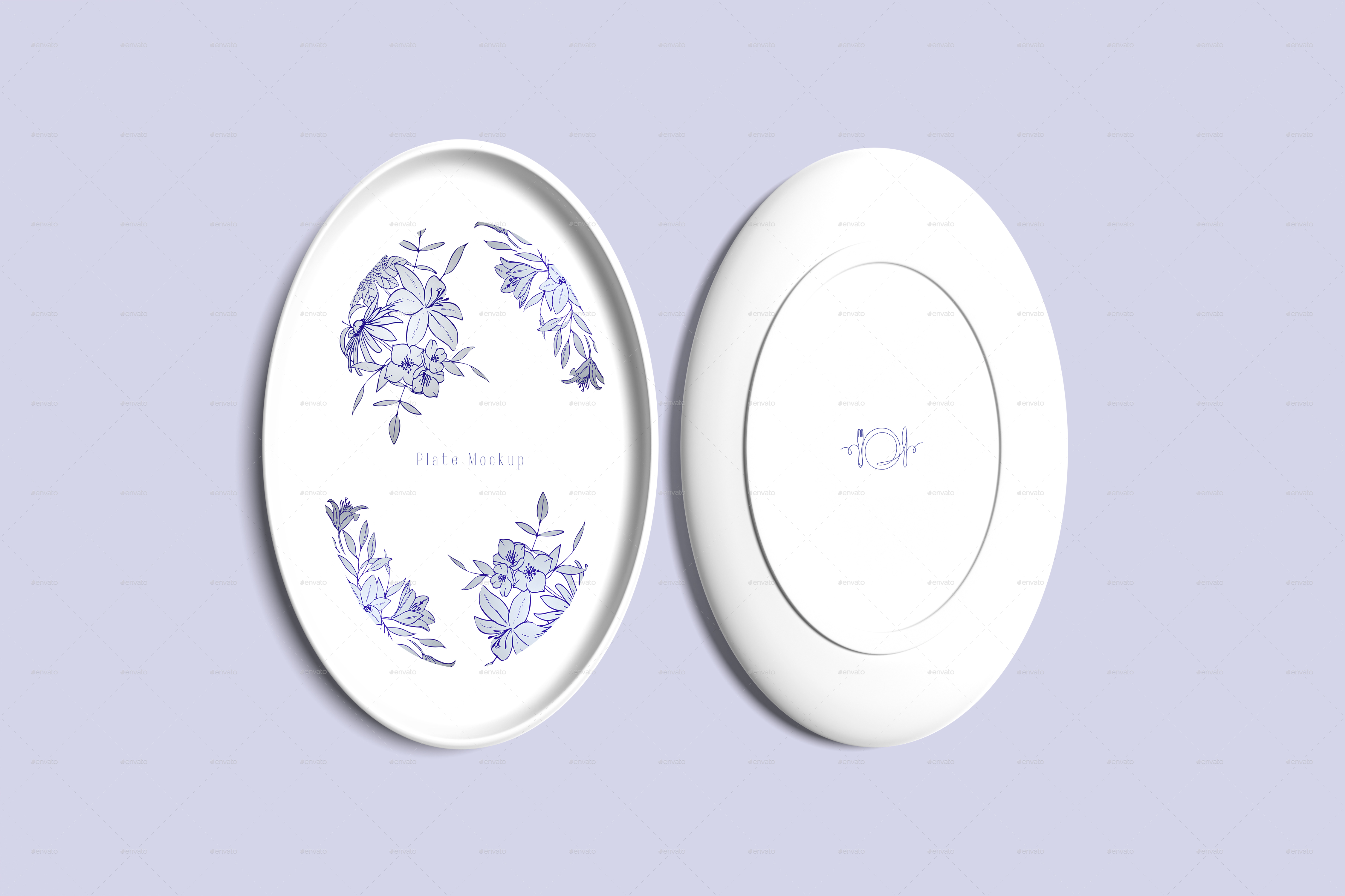 Recycled Paper Plate Mockup, Graphics | GraphicRiver