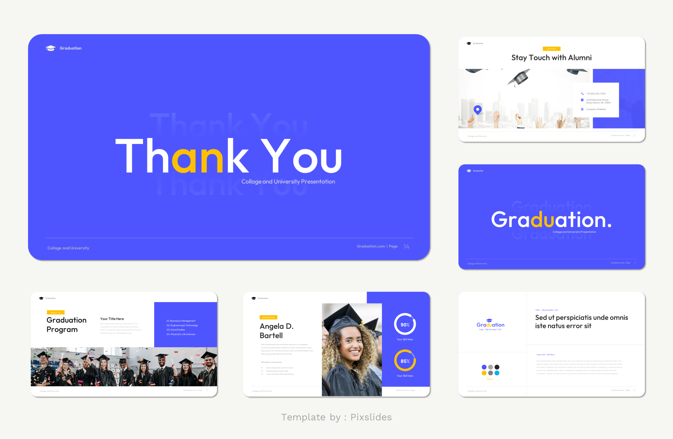 Graduation - Collage and University Keynote Presentation Template ...