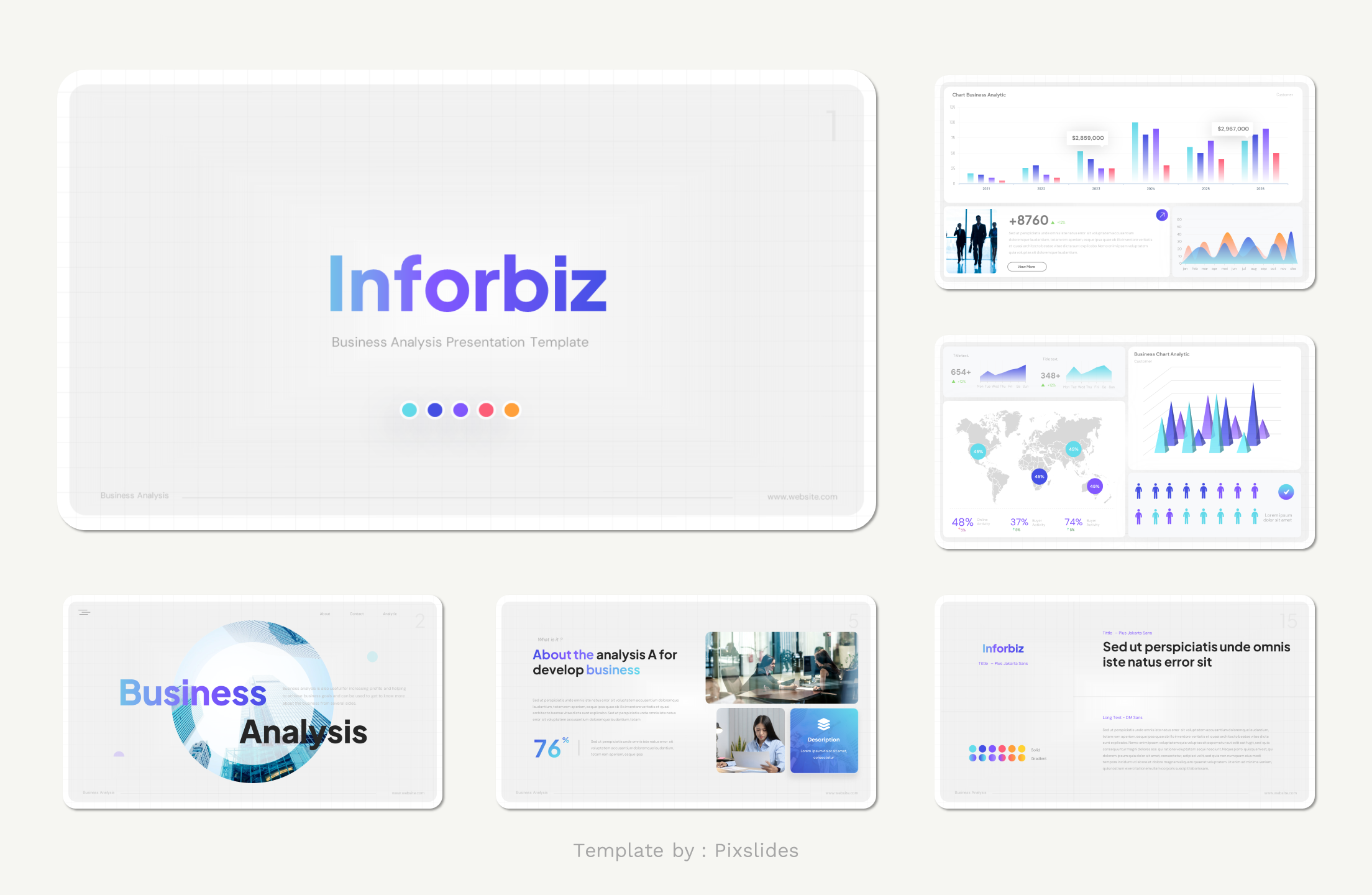 Business Analysis Keynote Presentation Template, Presentation Templates