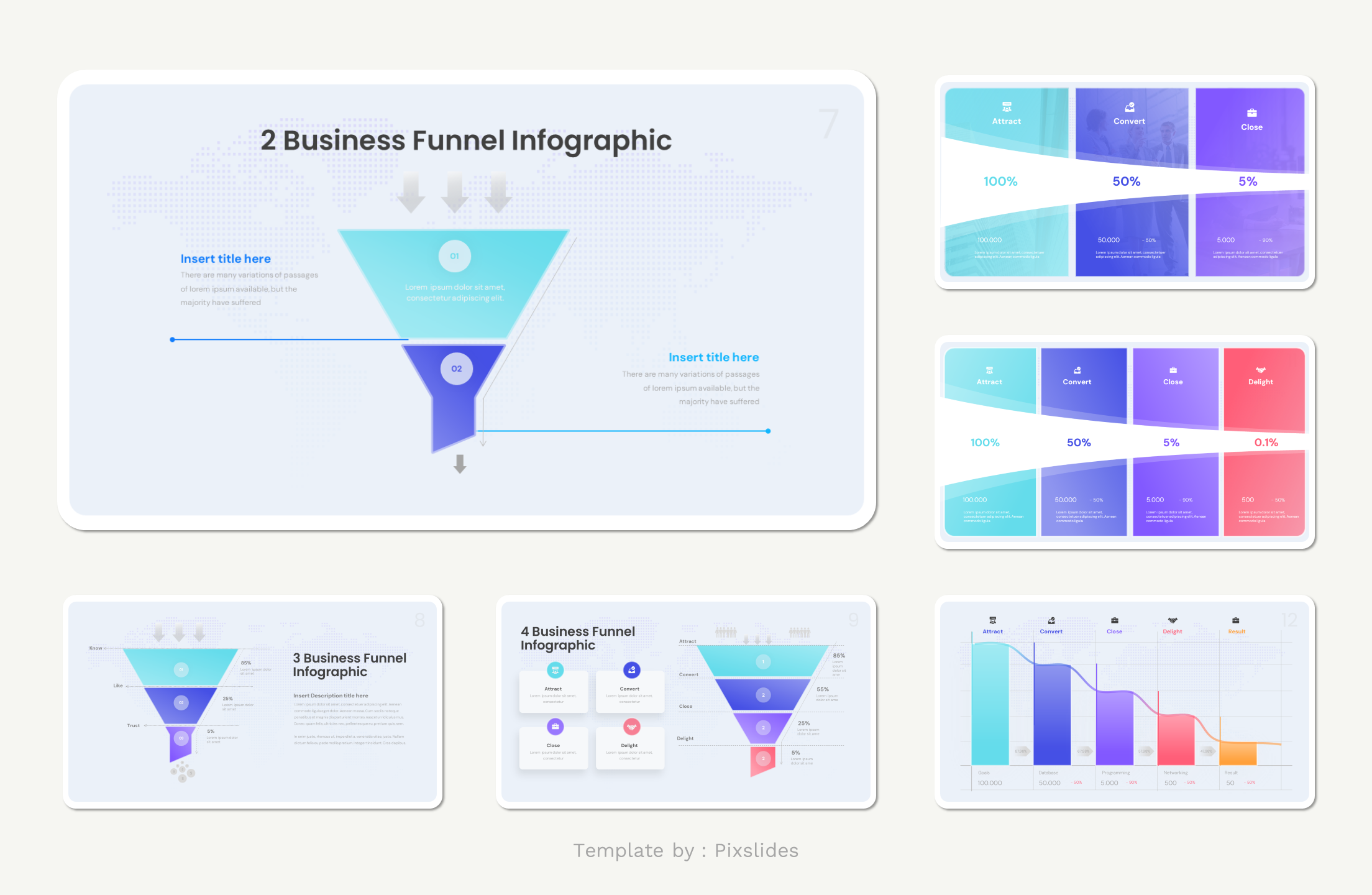 Business Funnels Keynote Infographics, Presentation Templates ...