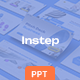 Instep - Steps Pitch Deck Business Presentation, Presentation Templates